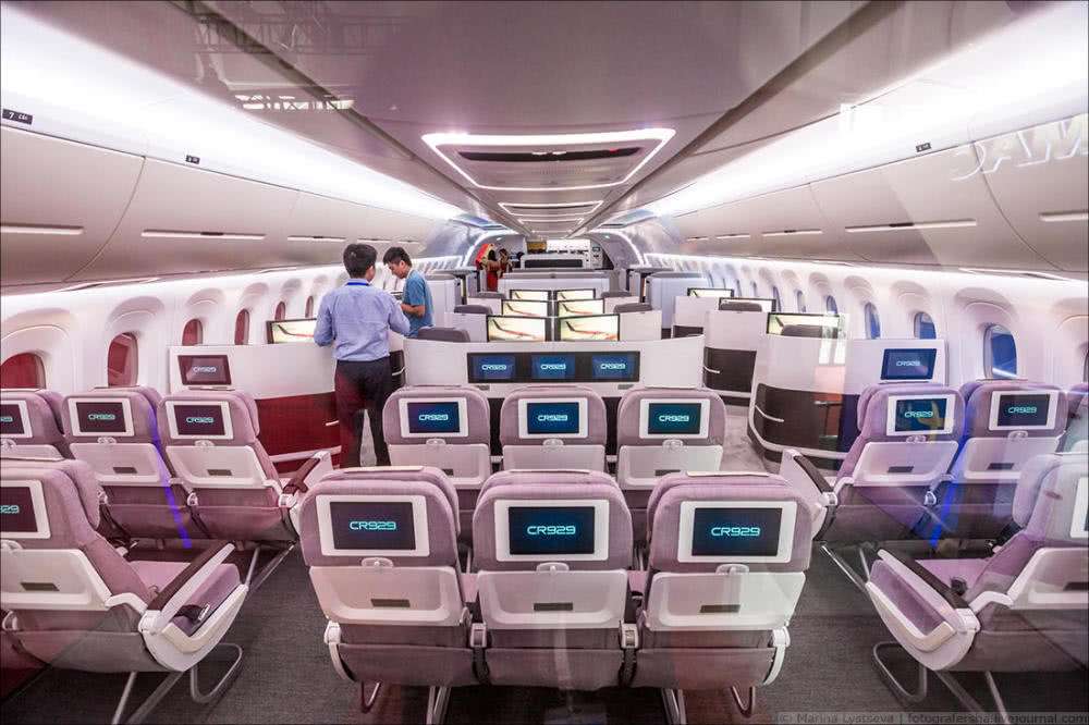 CR929 wide body aircraft first time show on airshow | News